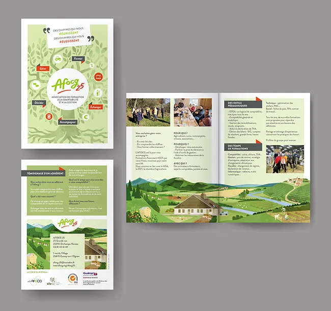 Mes réalisations - Christelle Munier - Graphiste - Illustratrice