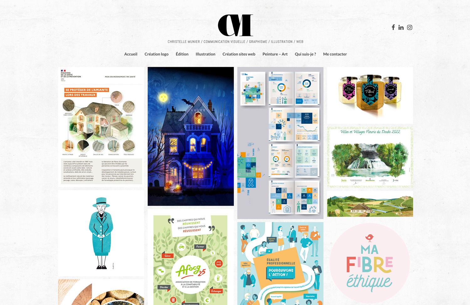 Christelle Munier - Graphiste illustratrice